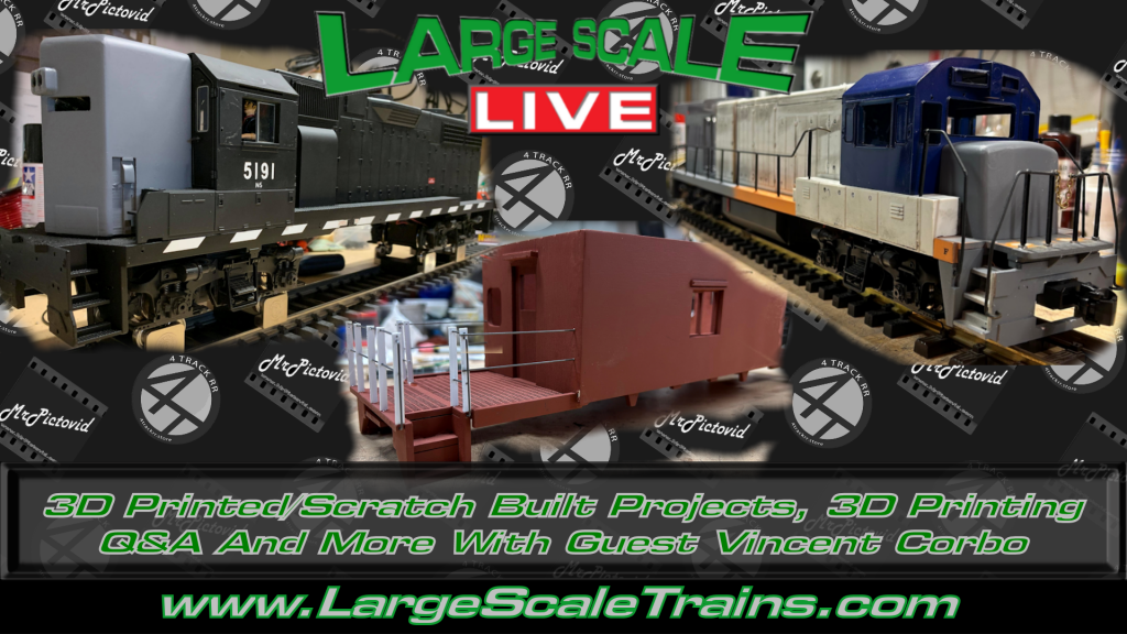 3D Printed/Scratch Built Projects, 3D Printing Q&A & More Guest Vincent ...