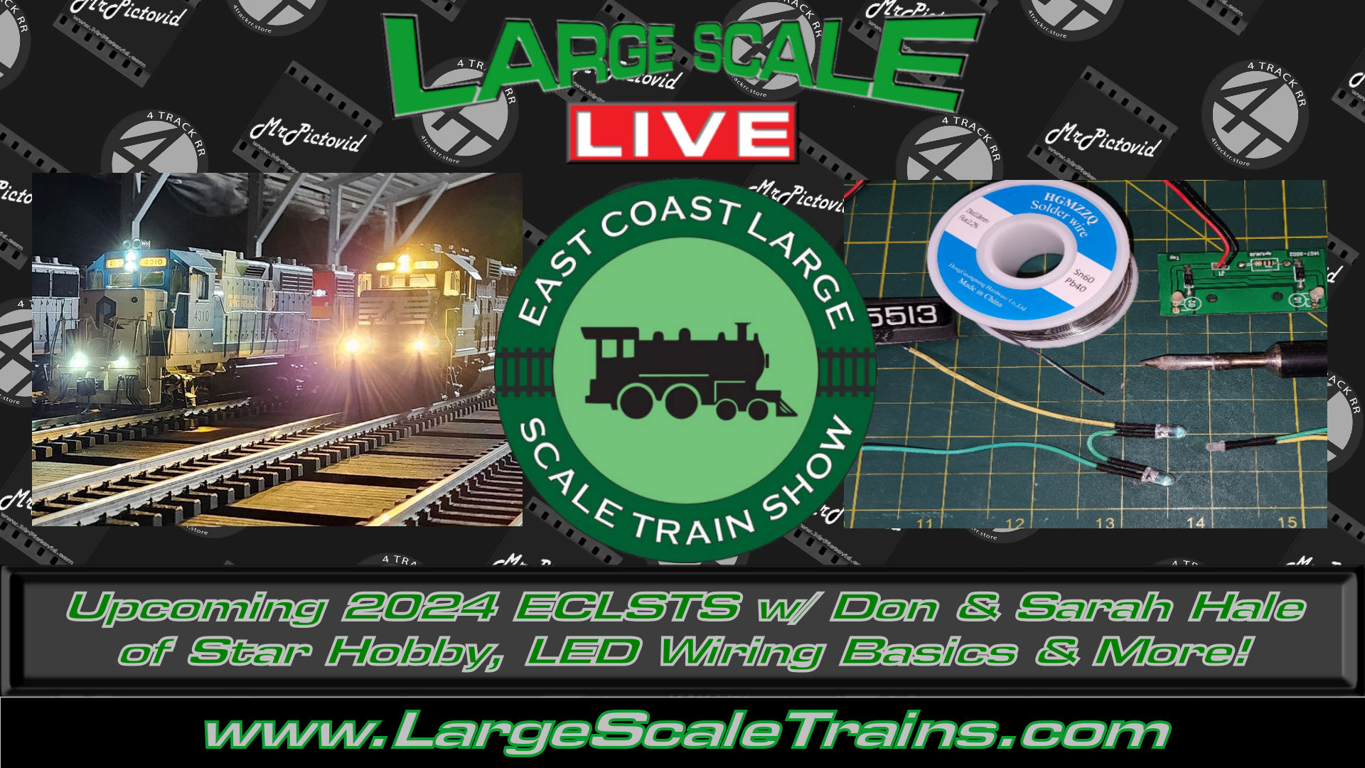 Upcoming 2024 ECLSTS w/ Don & Sarah Hale of Star Hobby, LED Wiring ...