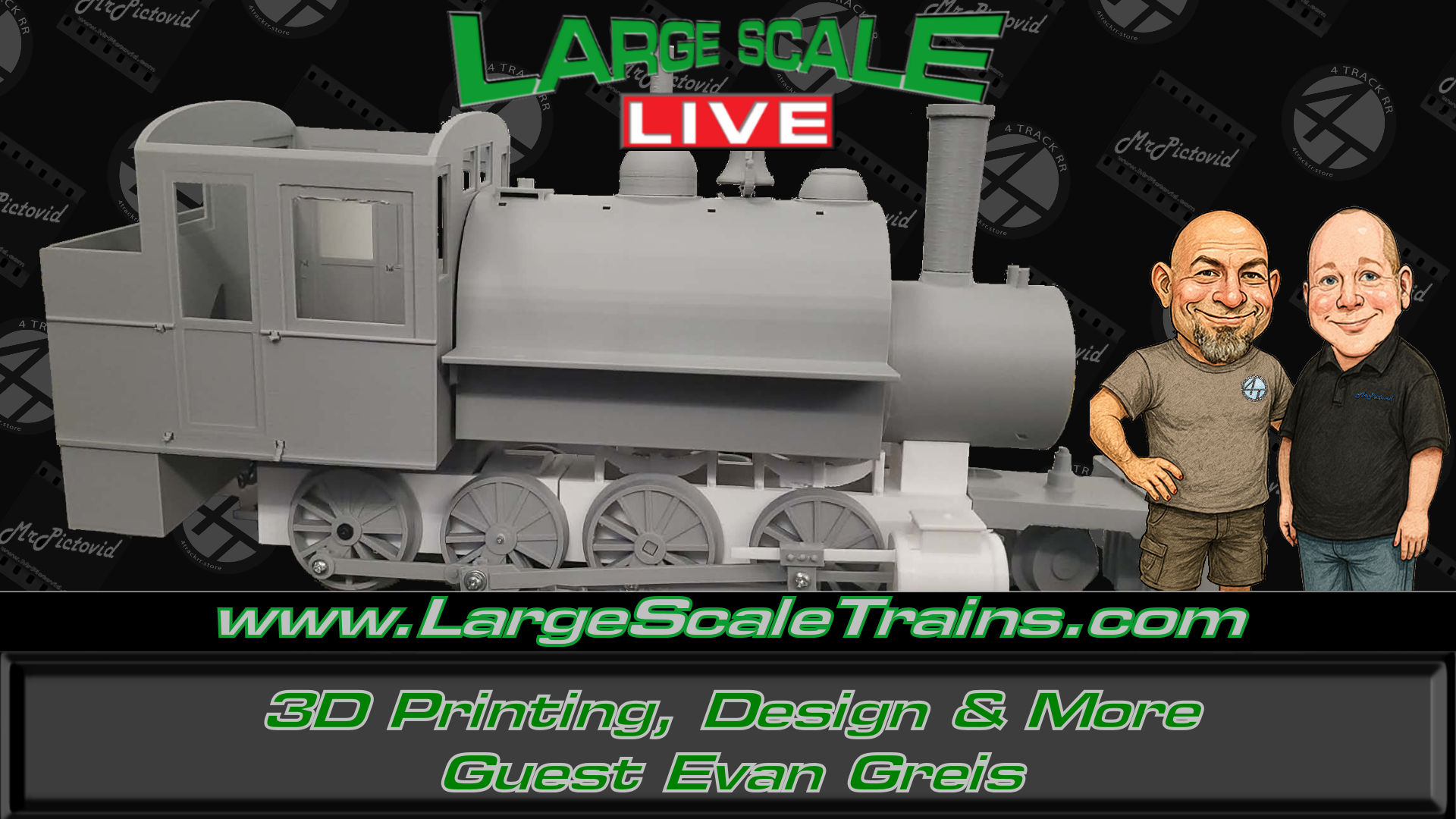 3D Printing, Design & More! Guest Evan Greis “Large Scale Live” - Large ...